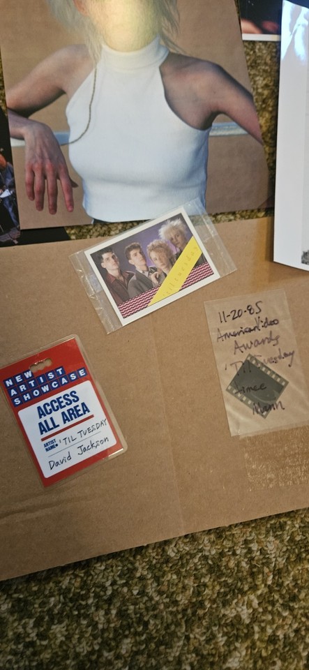 Til Tuesday Aimee Mann Vintage Lot Photos 80s Negative Backstage Pass ...