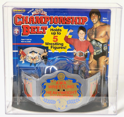 1985 AWA Remco Toy Championship Belt Rick Martel Graded AFA 85 NM+ ...