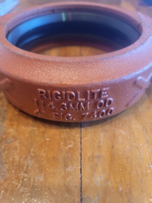 Anvil Rigidlite Figure 7400 Grooved Pipe Coupling 4" New | eBay