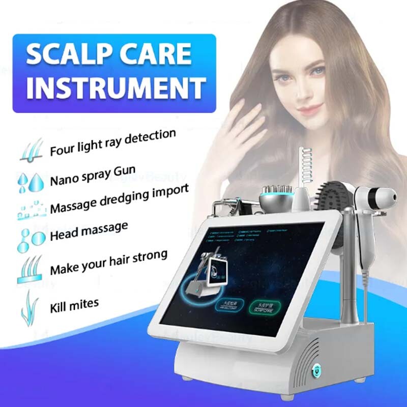 Hair Follicle Detection 5 In 1 Hair Spa Scalp Analyzer Hair Massage ...