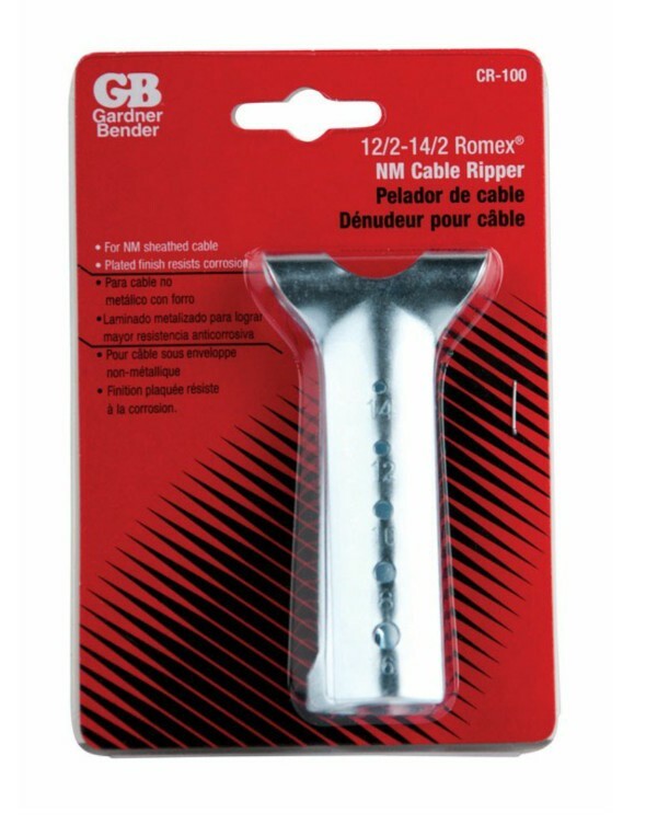 Gardner Bender CR-100 12/2-14/2 Romex NM Cable Ripper | eBay