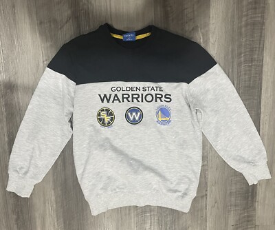 NBA Crew Neck Sweatshirt Golden State Warriors Boys Kids Size 8-9 Years ...
