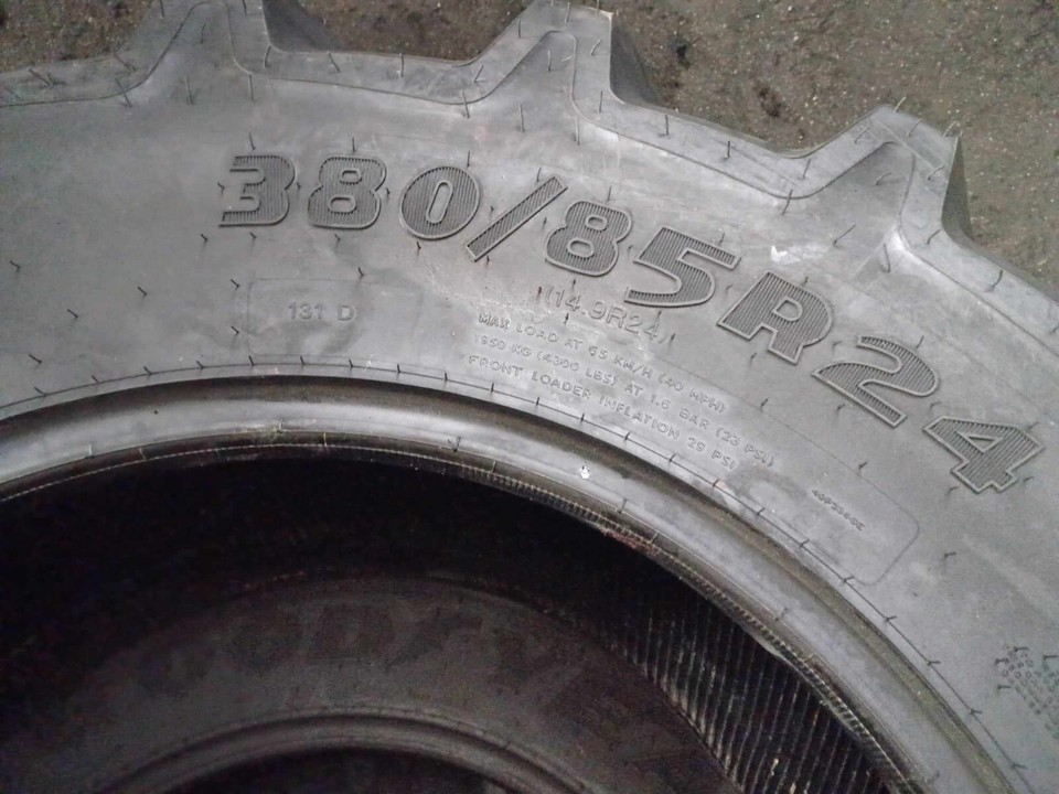 380/85R24 (14.9R24) TIRE NEW OVERSTOCKS R-1W 3808524 380 85 24 14924 14 ...