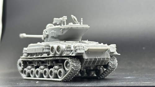 3D Printed 1/72/87/144 Israel M51 Super Sherman Tanks Unpainted Model ...
