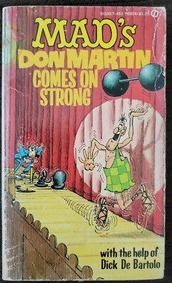 MAD'S Don Martin COMES ON STRONG (Signet 1971) 1st printing | eBay