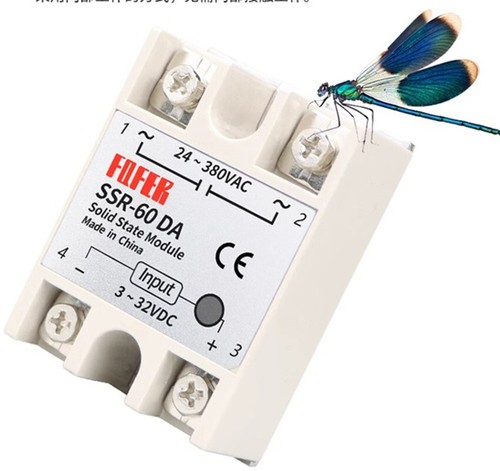 FQFER Single-phase Solid State Relay SSR-60DA 60A DC Control AC | eBay