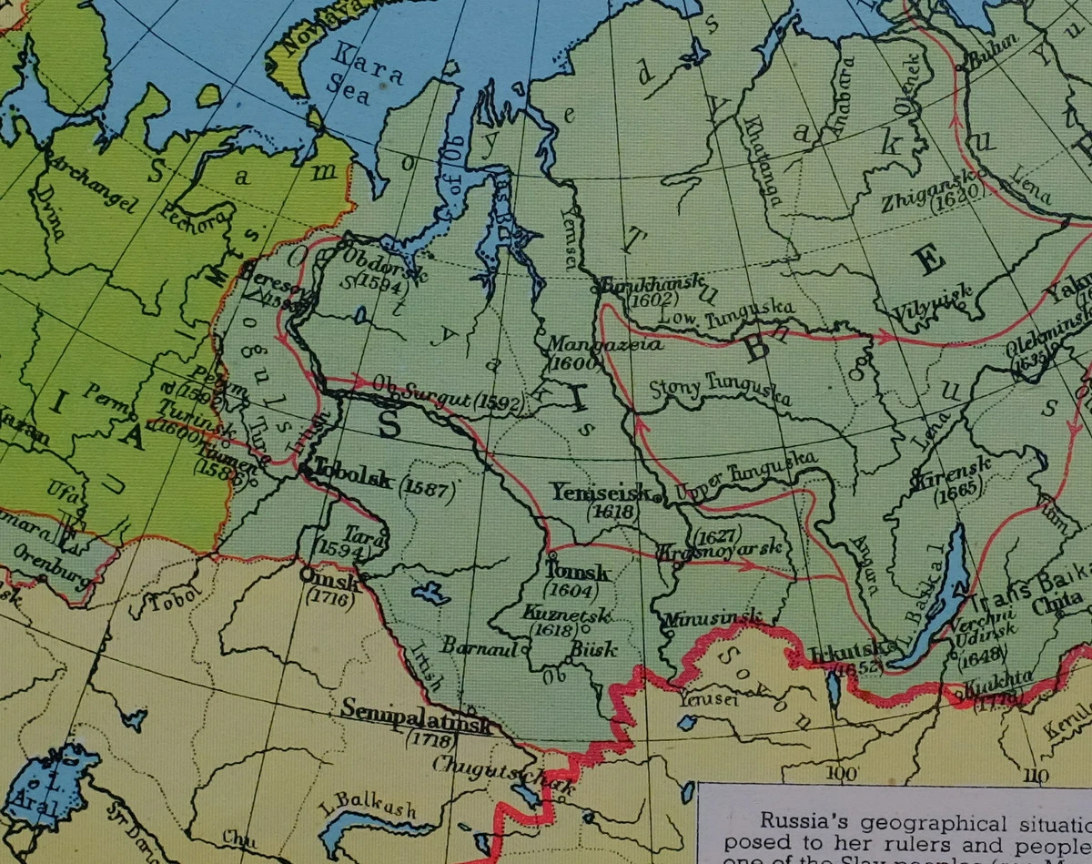 Peter The Great Map