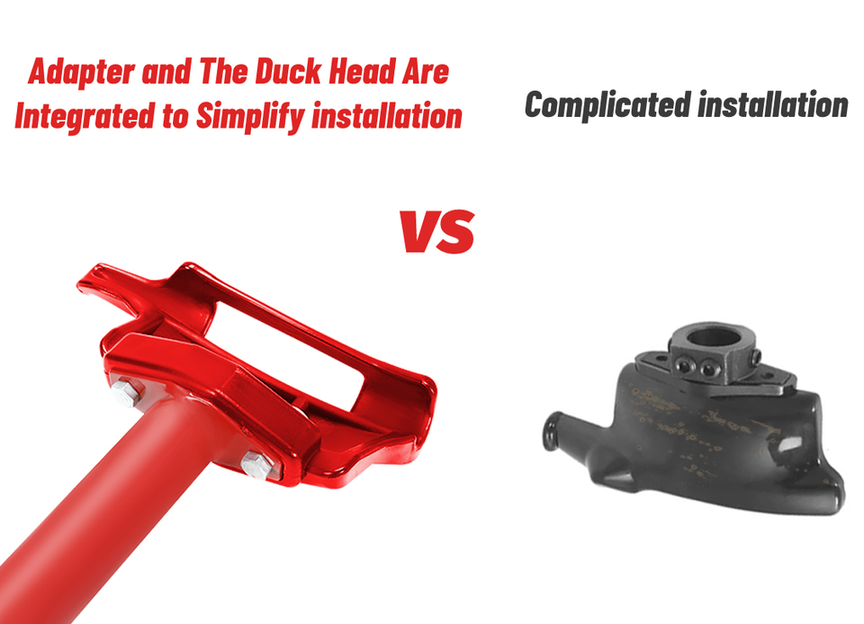 Manual Tire Changer Duck Head Adapter Kit with Duck Head Tire Changer ...