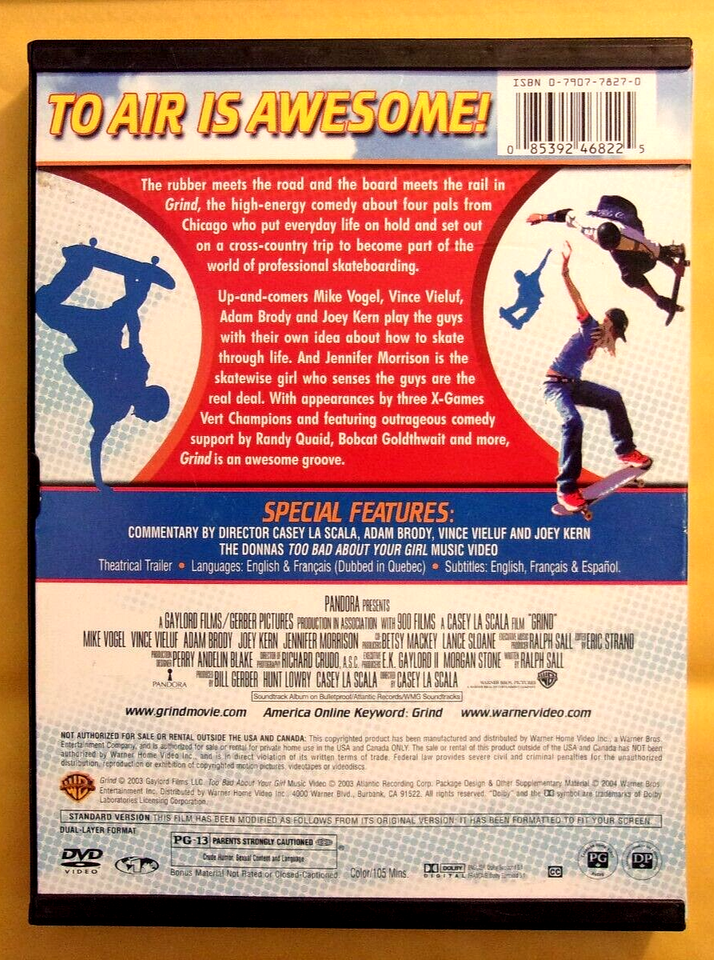 GRIND (DVD) | eBay