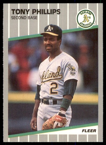 1989 Fleer Update Tony Phillips Baseball Cards #U-56 | eBay