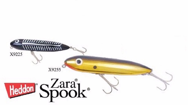 Heddon Original Zara Spook 3/4 G Finish Shad X9255gbsd for sale online ...