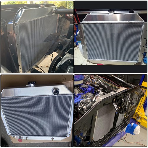ASI 4Row Aluminum Radiator Fit 1966~79 Ford F-Series F100 F150 F250 ...