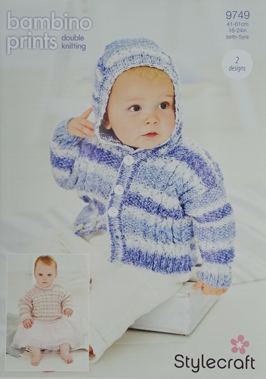 Stylecraft BAMBINO DK Double Knitting Soft Acrylic Pastel Colour Baby ...