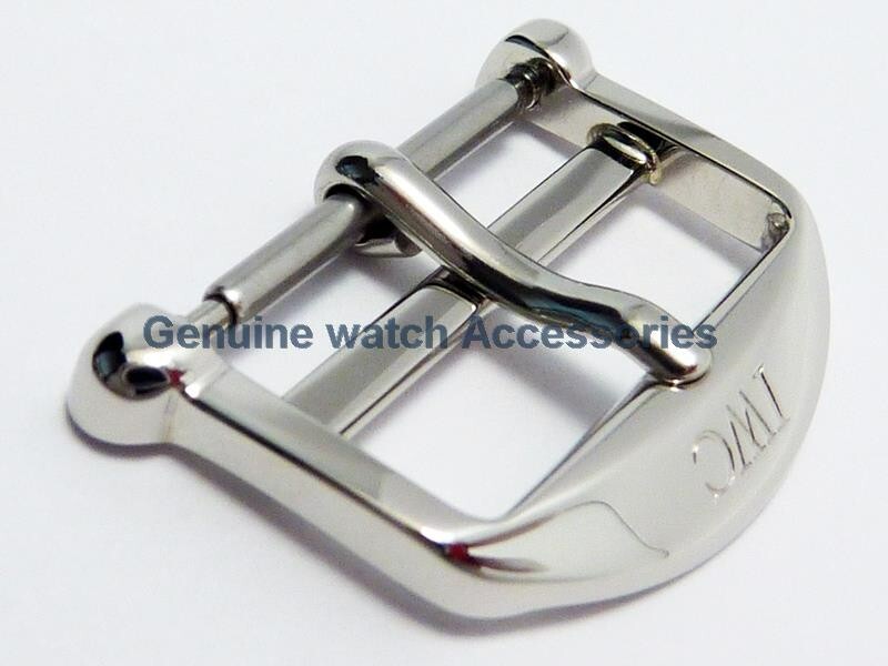 IWC PLATINUM PT950 TANG PIN BUCKLE CLASP (16mm)SUPER SHAPE VERY RARE IN ...