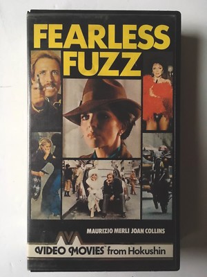 Fearless Fuzz (Renamed: FEARLESS.1977, Joan Collins) VHS Video Cassette ...