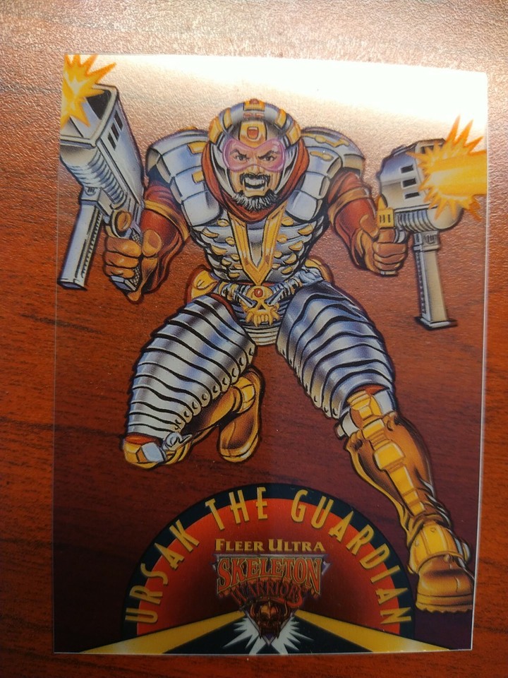 1995 Ultra Skeleton Warriors Ursak the Guardian Suspended Animation #8 ...