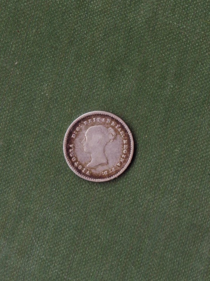 GREAT BRITAIN 1838 2 PENCE MAUNDY STERLING SILVER VICTORIA YOUNG HEAD ...