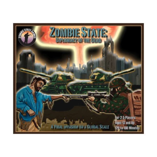 Zombie State Boardgame Zombie State - Diplomacy of the Dead Box VG+/EX ...