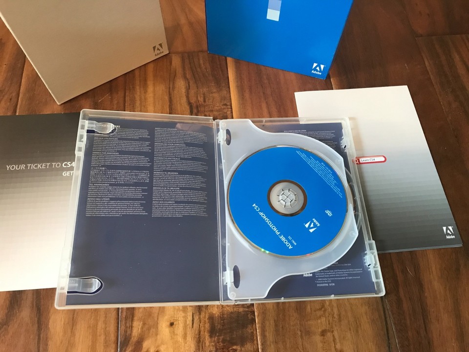 Adobe Photoshop CS4 Mac Full Version With Serial Number Creative Suite ...