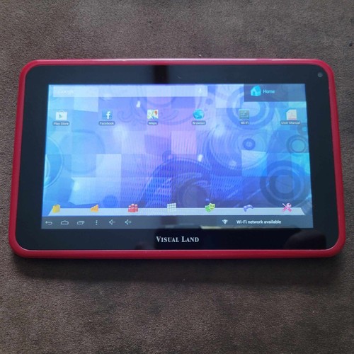 Visual Land Prestige Pro 7D Red Android Tablet - #20241202345 | eBay