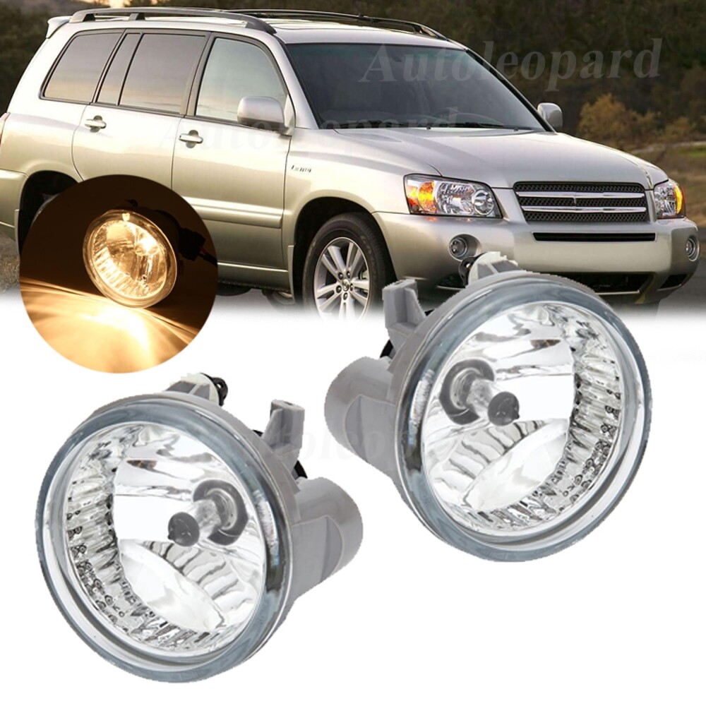LED Fog Lights Driving Lamps For Toyota Highlander 2004 2005 2006 2007 ...