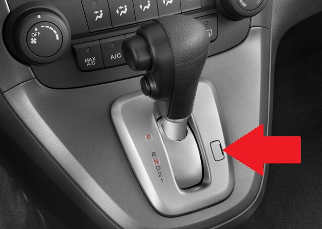 10 - 12 HONDA CR-V A/T SHIFTER LOCK RELEASE BUTTON COVER OEM NEW DARK ...