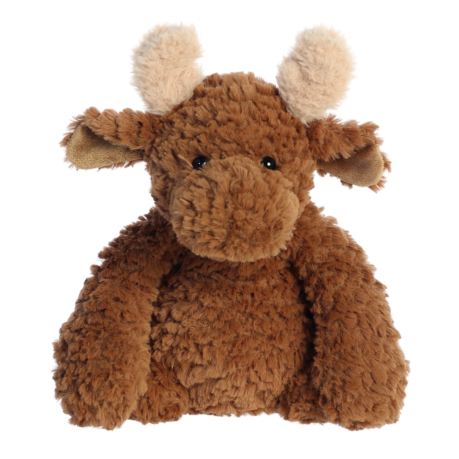 Aurora - Medium Brown Nubbles - 10" Moose - Adorable Stuffed Animal for ...