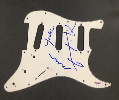 Patti Smith Signed Guitar Pickguard Punk Rock Autograph Inscr New York ...