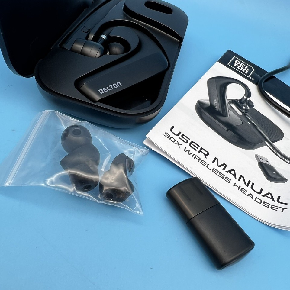 Delton 90x Ultralight Bluetooth Headset with Noise Cancelling ...