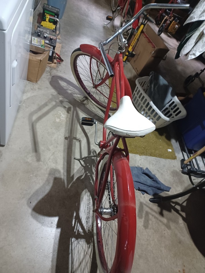 Hawthorne Montgomery Ward 1940's Balloon Tire Bicycle Men Bike ...