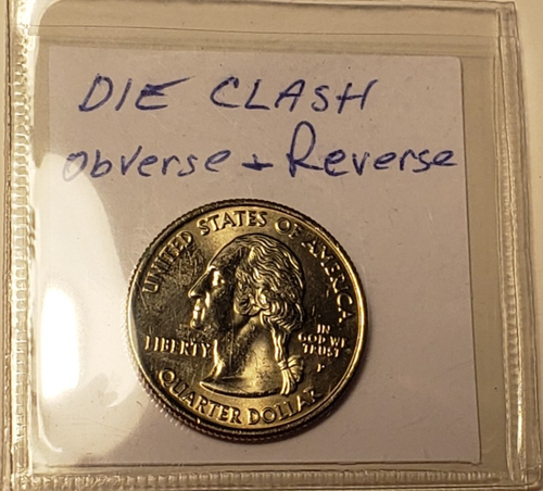 2007-P Wyoming Die Clash Both Sides Error | eBay