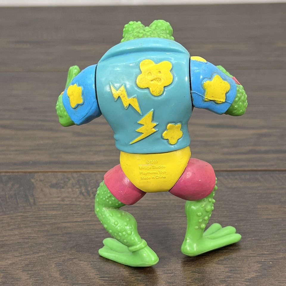 TMNT Genghis Frog Action Figure 1989 Teenage Mutant Ninja Turtles | eBay