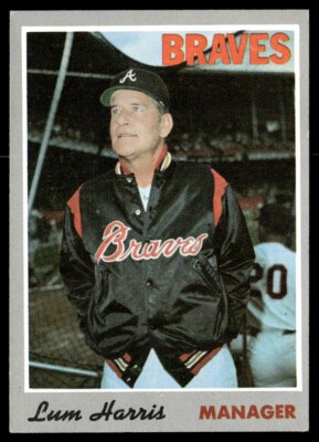 1970 Topps Baseball #86 Lum Harris Atlanta Braves | eBay