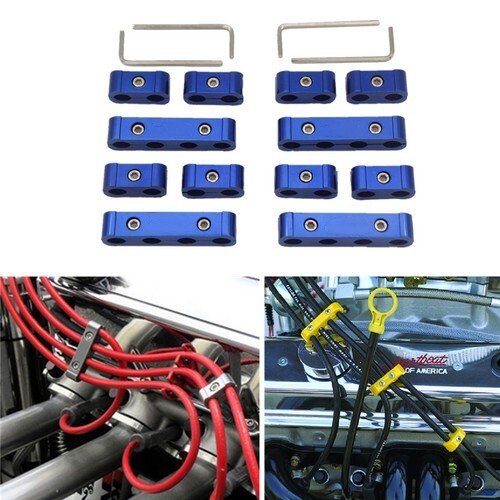 Spark Plug Wire Separator Divider Organizer Clamp Wire Separator 12PCS ...