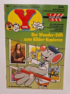 YPS Heft Nr.591 ohne Gimmick, mit Asterix, Pif und Herkules, Yinni ...