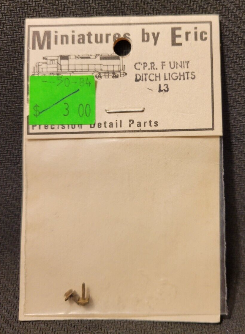 CPR F Unit Ditch Lights; HO Scale Miniatures by Eric #L3 | eBay