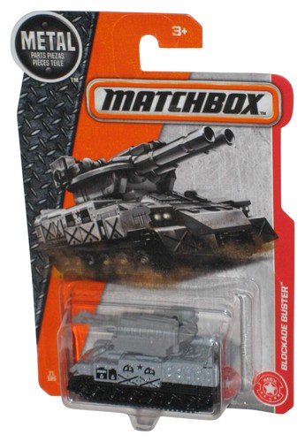 Matchbox Blockade Buster (2016) Char Grise Jouet En Métal 71/125 | eBay