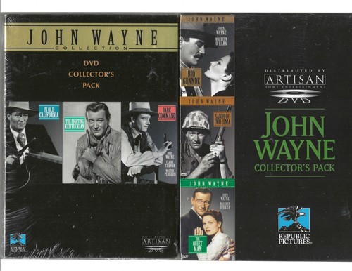 John Wayne Collector's Packs - 2 Sets (Each with 3 Movies) 17153100266 ...