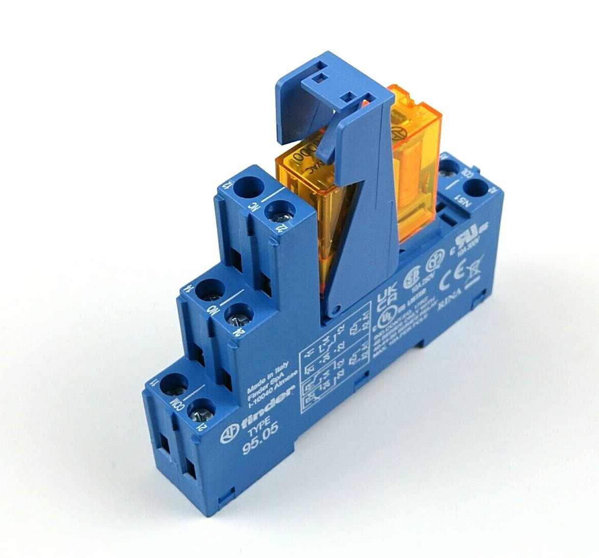 Finder Relais 230V AC | 24V AC | 24V DC | 2 Wechsler Koppelrelais | 40 ...