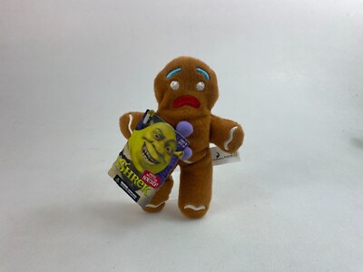 Gingerbread Man w/ Removable Leg Shrek Bean Bag Plush | eBay