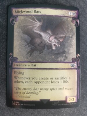 MTG Mirkwood Bats Lotr: Tales of Middle-earth 546 Scroll *FOIL* | eBay ...