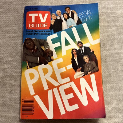 TV GUIDE MAGAZINE SEPTEMBER 10th-16th 1983 FALL PREVIEW - NEW ORLEANS ...