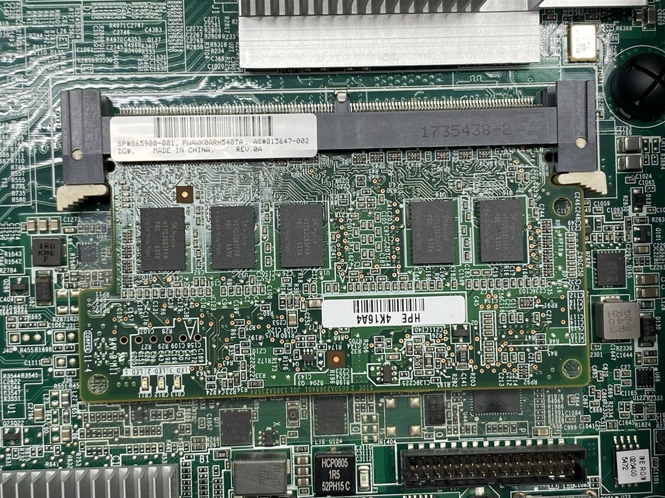 HP HPE 865900-001 Proliant DL580 Gen9 G9 SPI Board w/ 633543-001 Cache ...