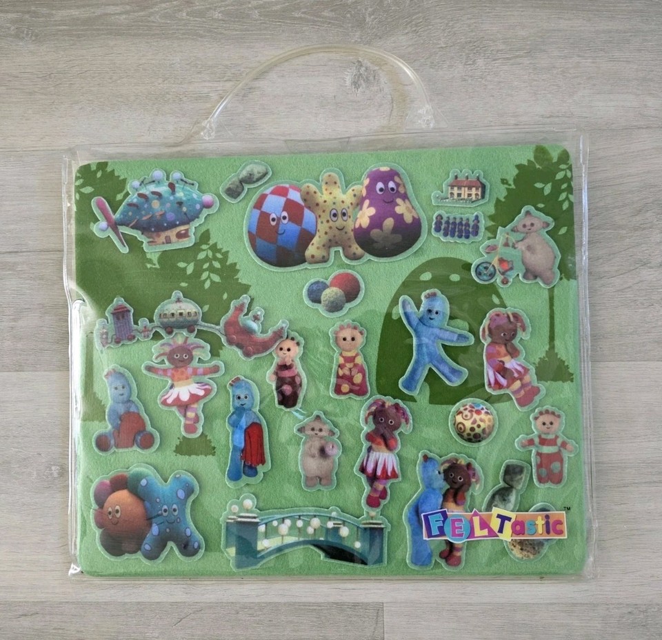 IN THE NIGHT GARDEN FELTASTIC PLAYSET - FELT GAME - PINKY PONK ...