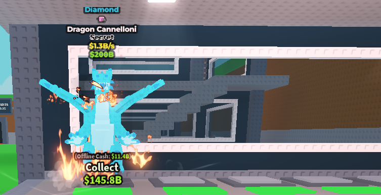 Steal A Brainrot | SAB | Diamond Dragon Cannelloni | 1.3B / s | Very Rare ! | eBay