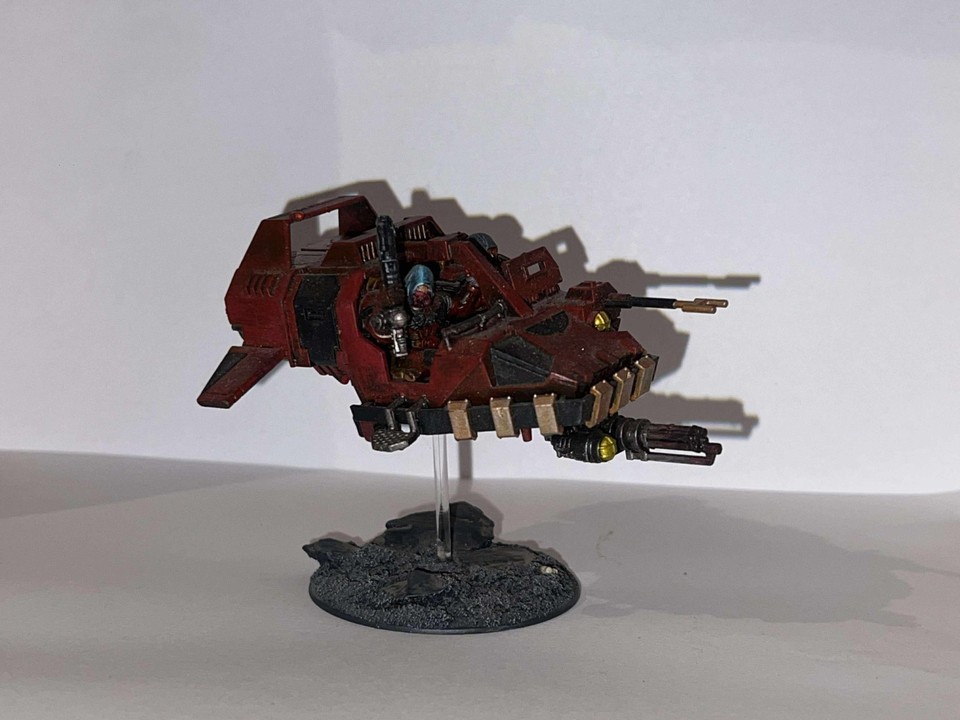 Warhammer 40k, Storm Speeder, Space Marines, Blood Angels, Painted ...