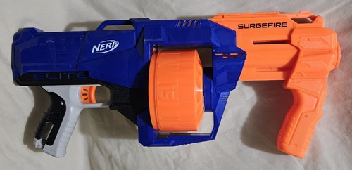 NERF N-Strike Elite SurgeFire 15 Round Drum Mag Rifle Blaster | eBay