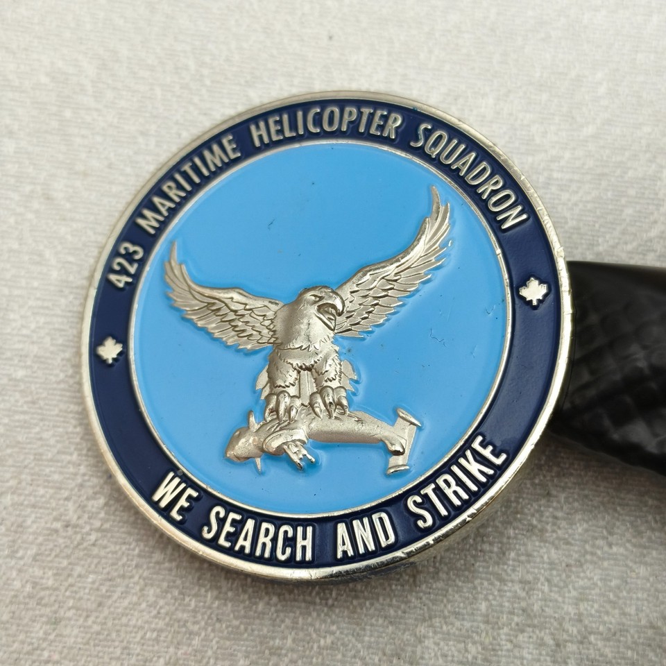 423 Maritime Helicopter Squadron Canada Challenge Coin | eBay