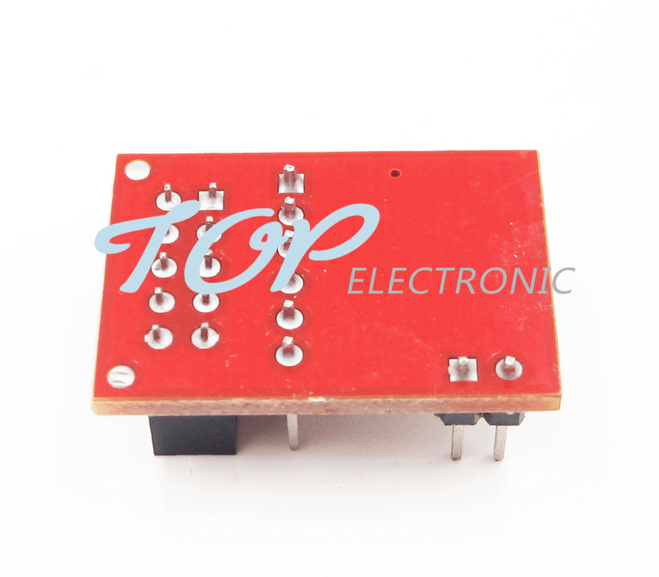 5PCS Socket Adapter plate Board 10 Pin NRF24L01+ Wireless Transceive ...