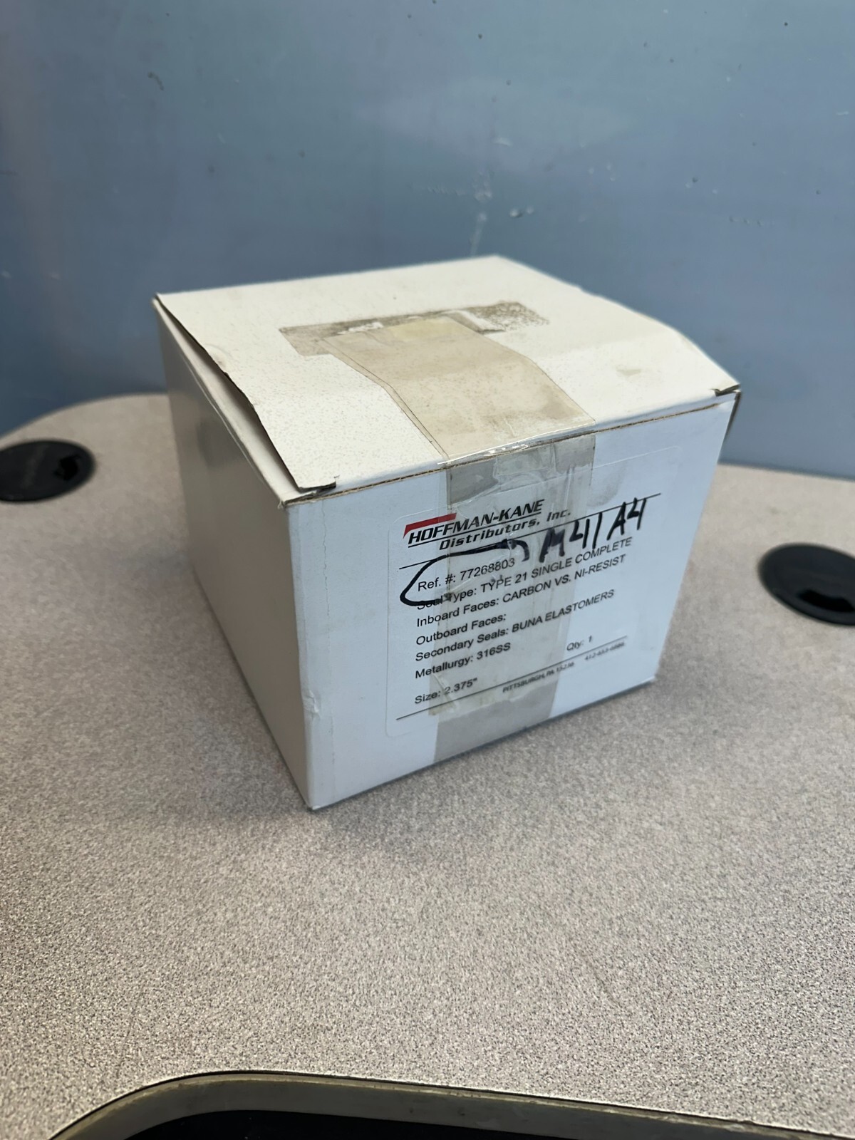 HOFFMAN-KANE 77268803 MECHANICAL SEAL TYPE: 21 SINGLE COMPLETE, SIZE 2 ...